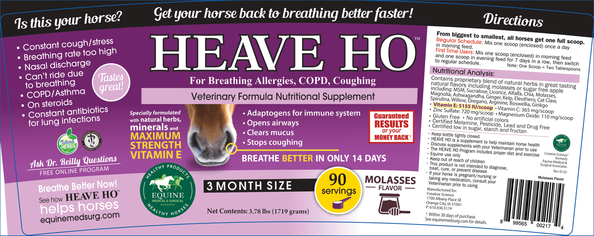 HEAVE HO – Equine Medical and Surgical Associates